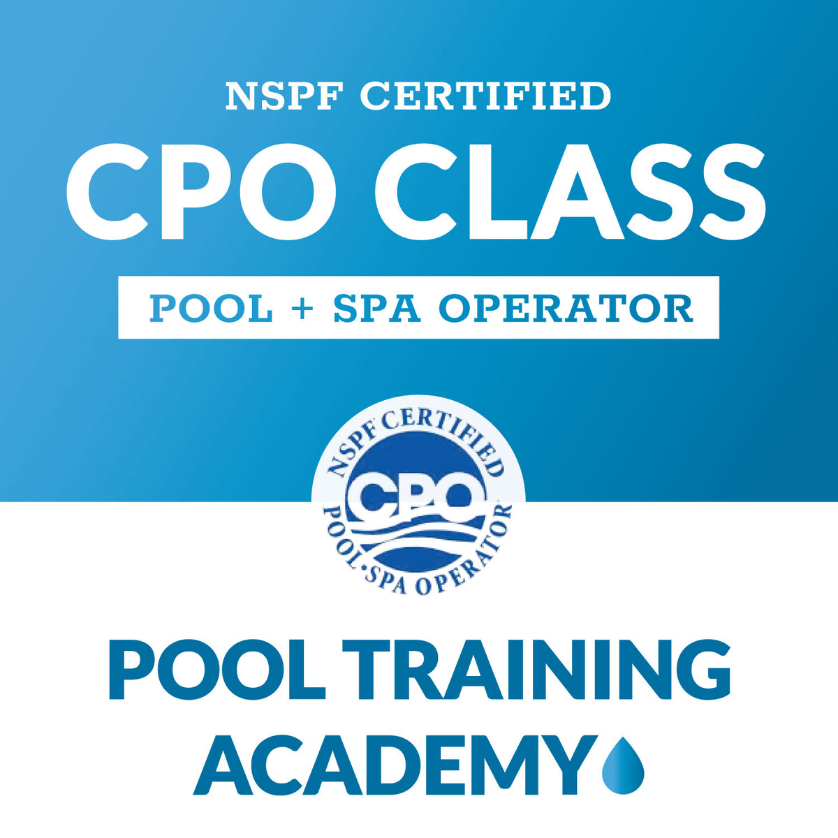 2020 Certified Pool Operator Courses - Pool Training Academy